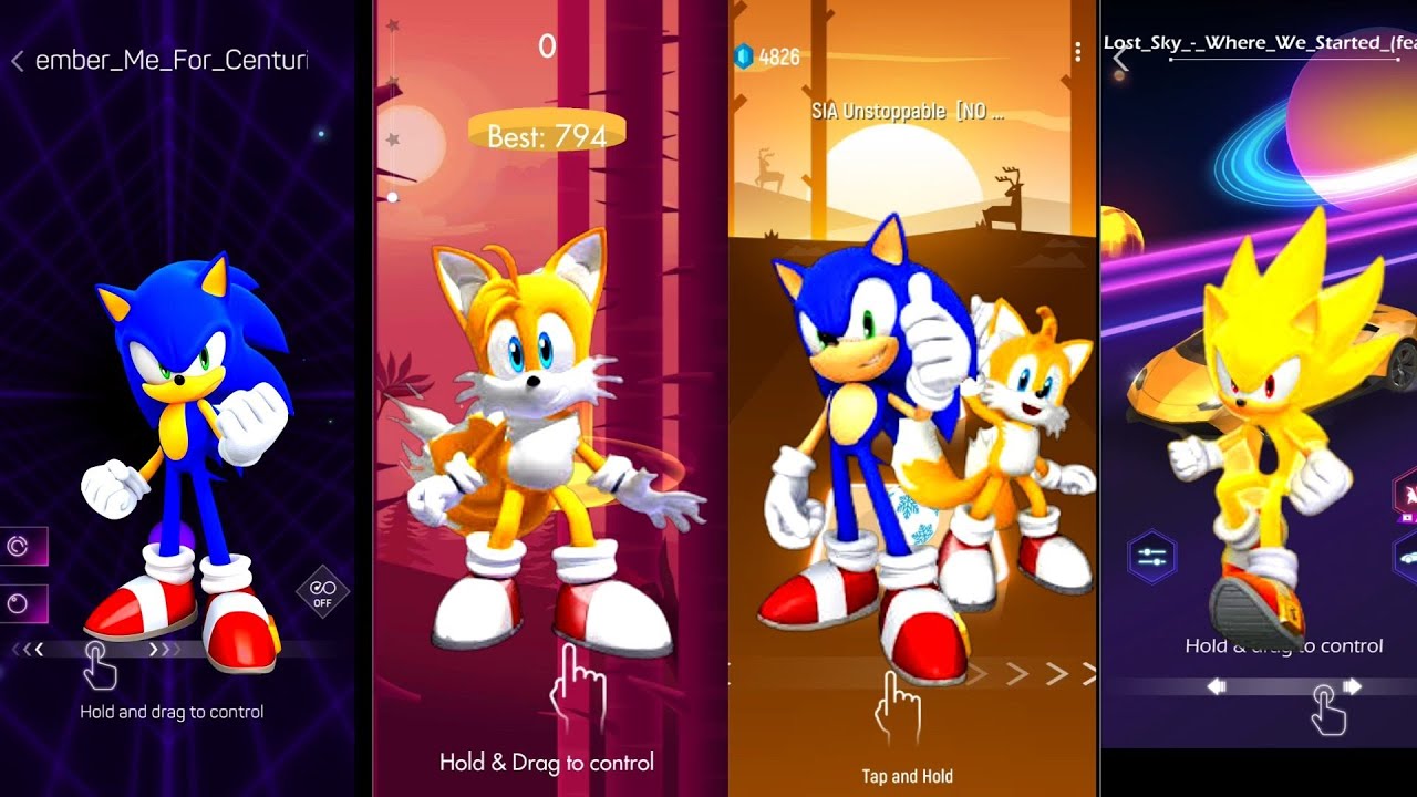 Sonic - Tails - Sonic Tails - Super Sonic | Smash Colours - Beat Jumper ...