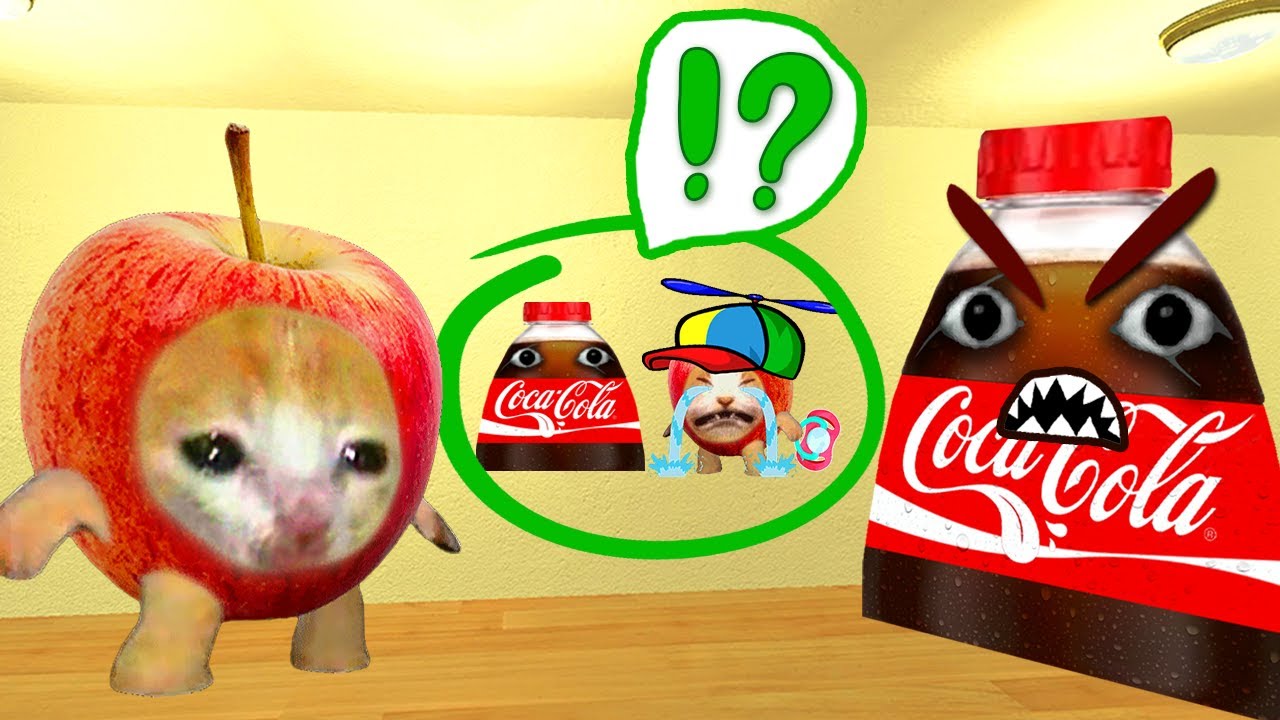 Mama Apple Cat And Daddy Munci Cola Lost Their Babies / Gmod Nextbots ...