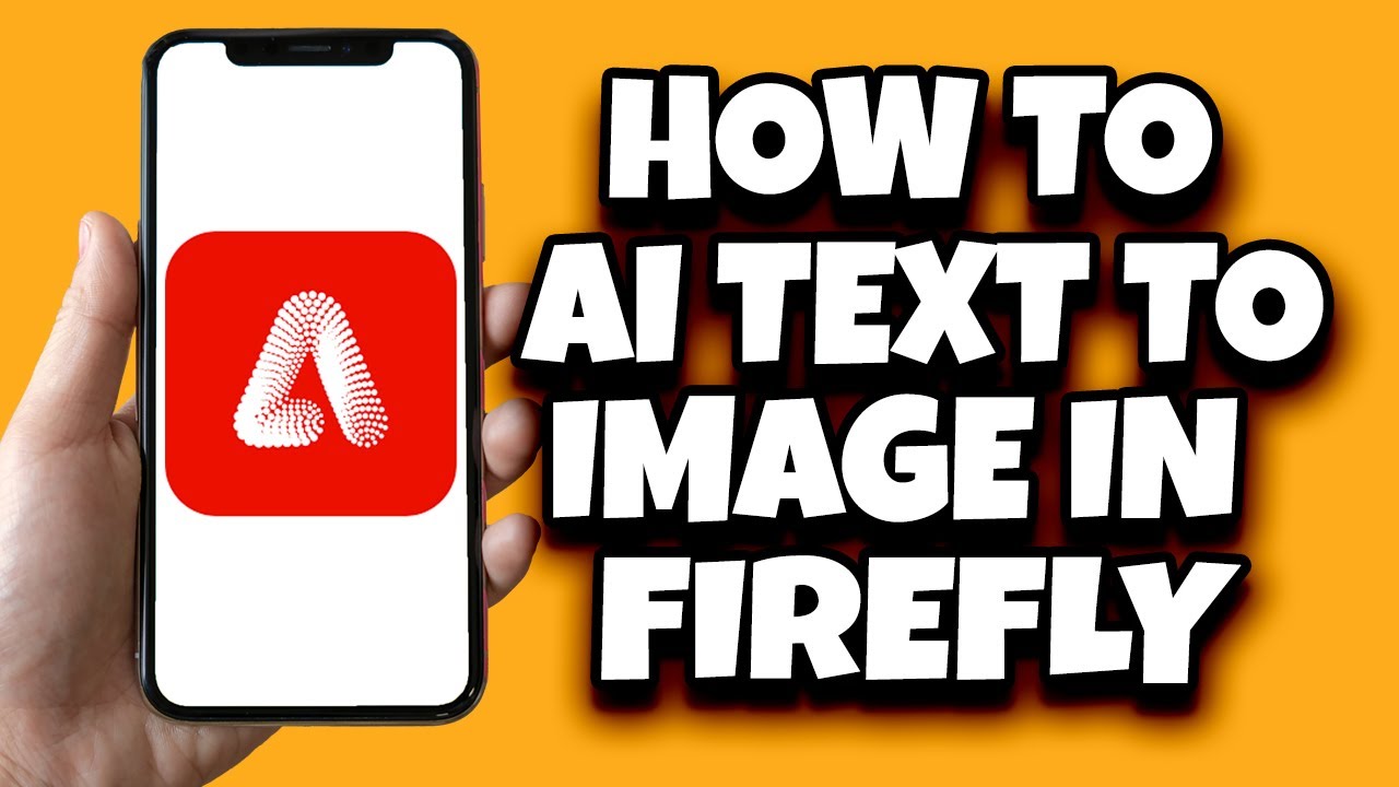 How To Text To Image Generation In Adobe Firefly (Step By Step) - YouTube