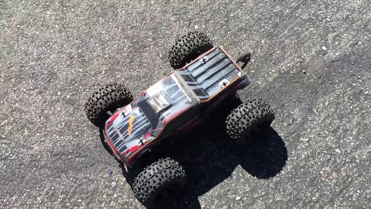 JLB Cheetah - Quick Run With Re Glued Badlands Tires!!! - YouTube