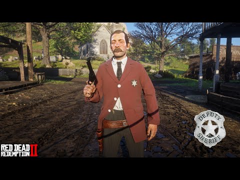 Playing as a Lawman in Red Dead Redemption 2 | RDR2