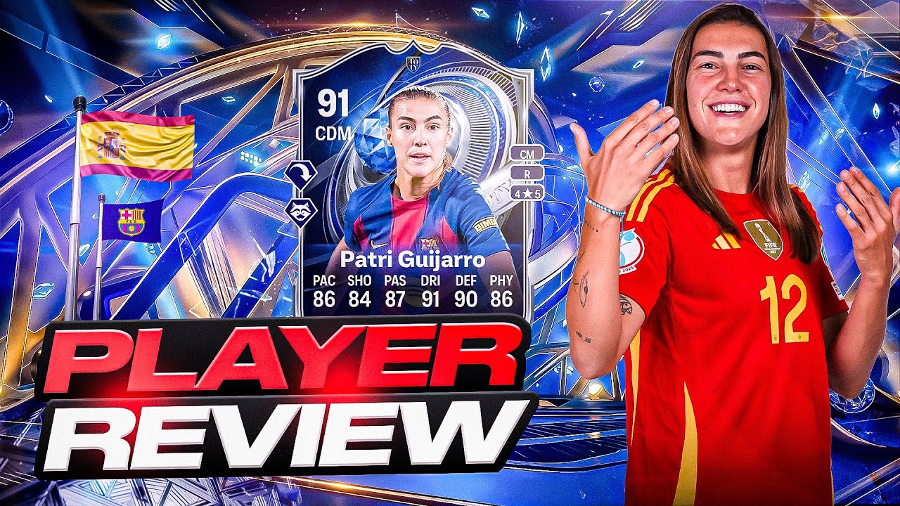 91 TOTY HONOURABLE MENTIONS PATRI GUIJARRO PLAYER REVIEW - EA FC 26 ...