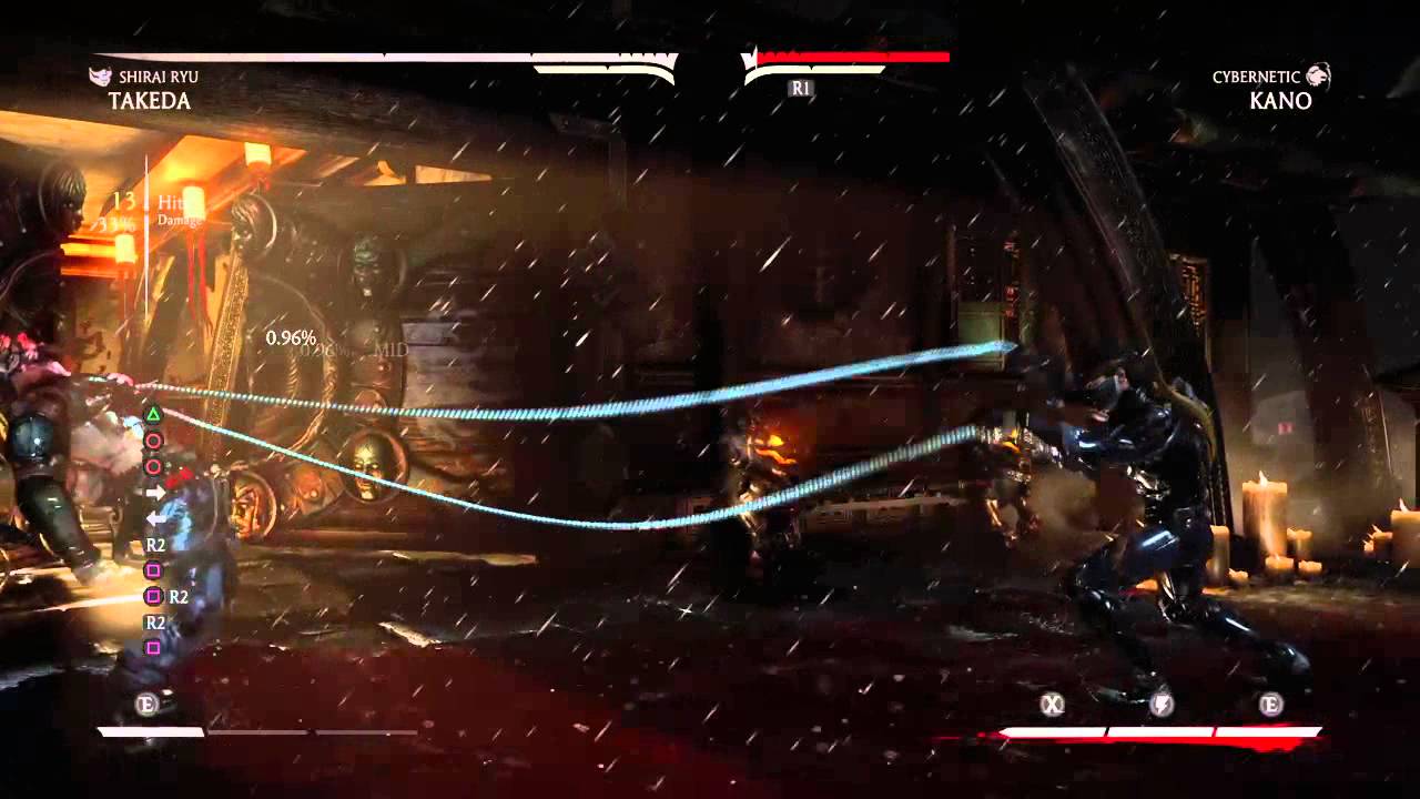 Mortal Kombat X Takeda Shirai Ryu 47% Kombo!!! - YouTube