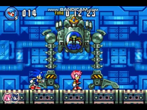 Sonic Advance 3 - Time Attack - Ocean Base - 1,2,3 & Boss (Amy & Sonic ...