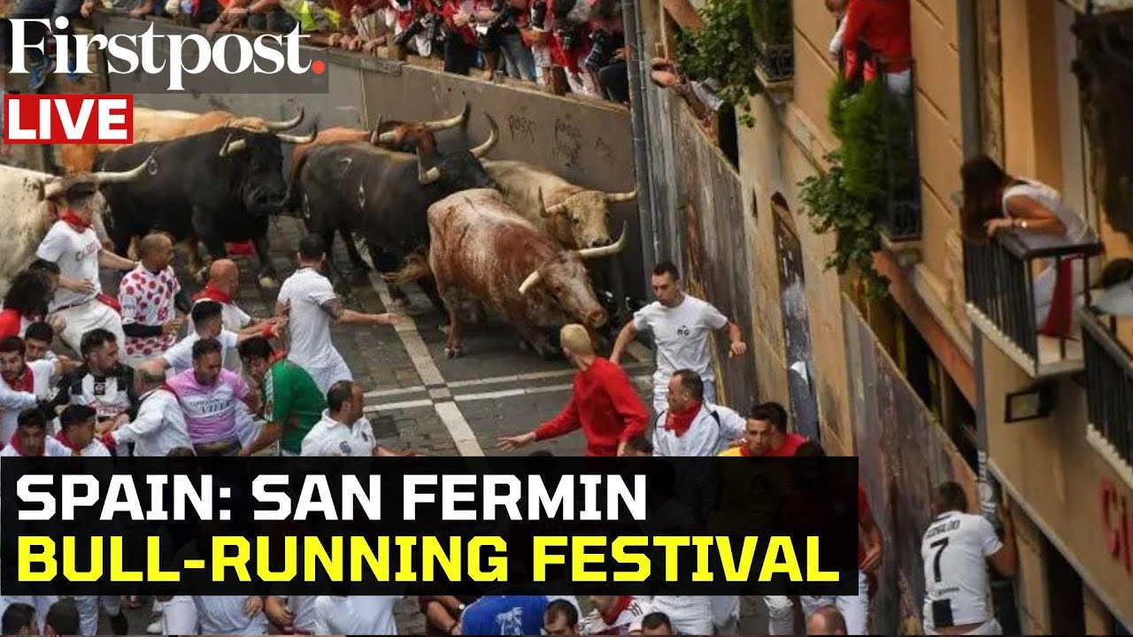 Bull-Running Festival LIVE: Thousands Attend Spain's Controversial San ...