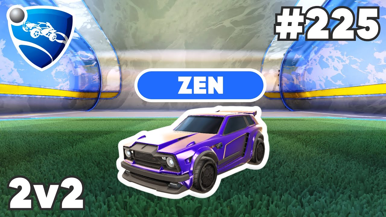 zen Ranked 2v2 PRO Replay #225 - Rocket League Replays - YouTube