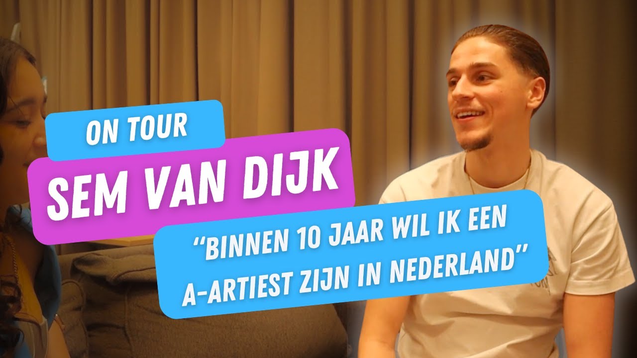 BACKSTAGE bij SEM VAN DIJK! | De Avondhits On Tour #1 - YouTube