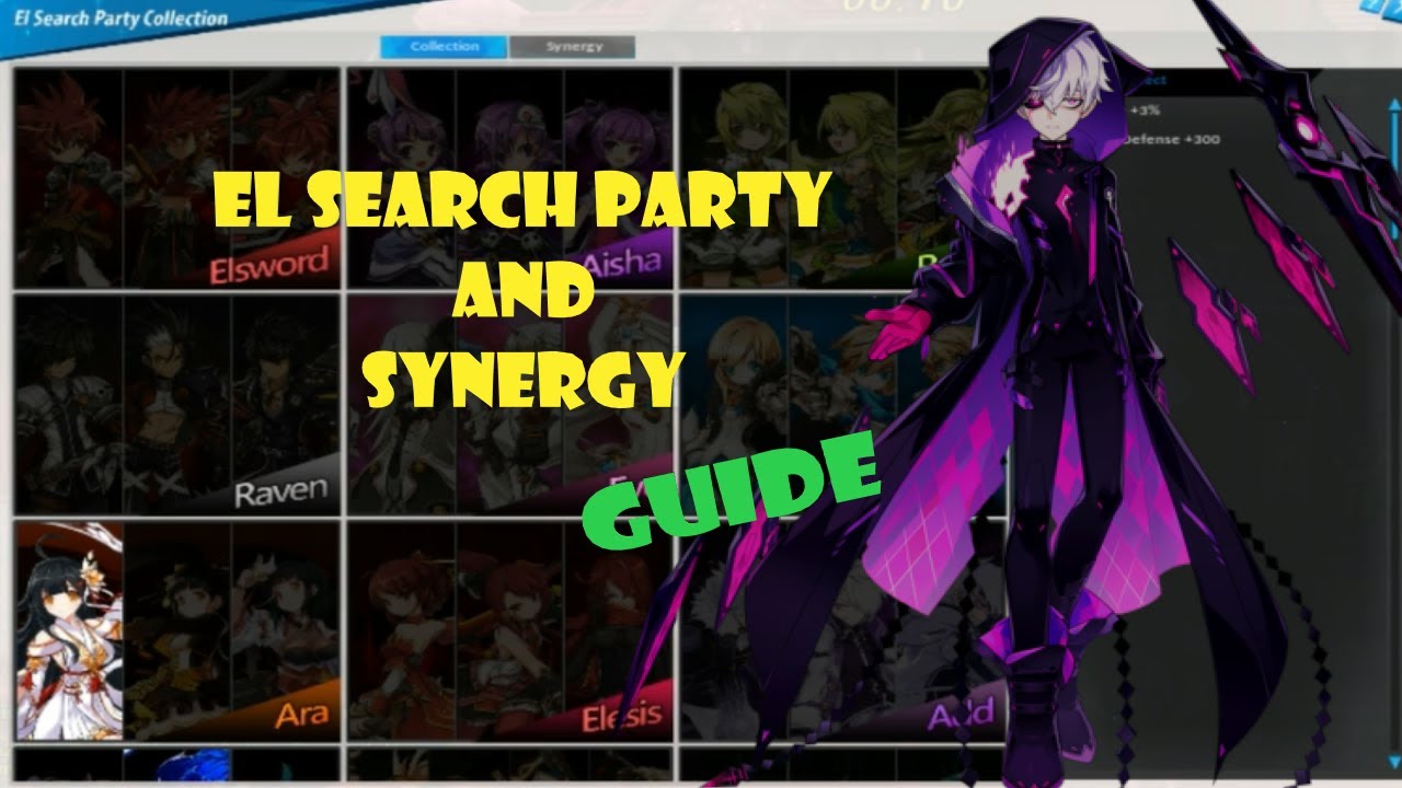 [Elsword] El Search Party + Synergy Guide - YouTube