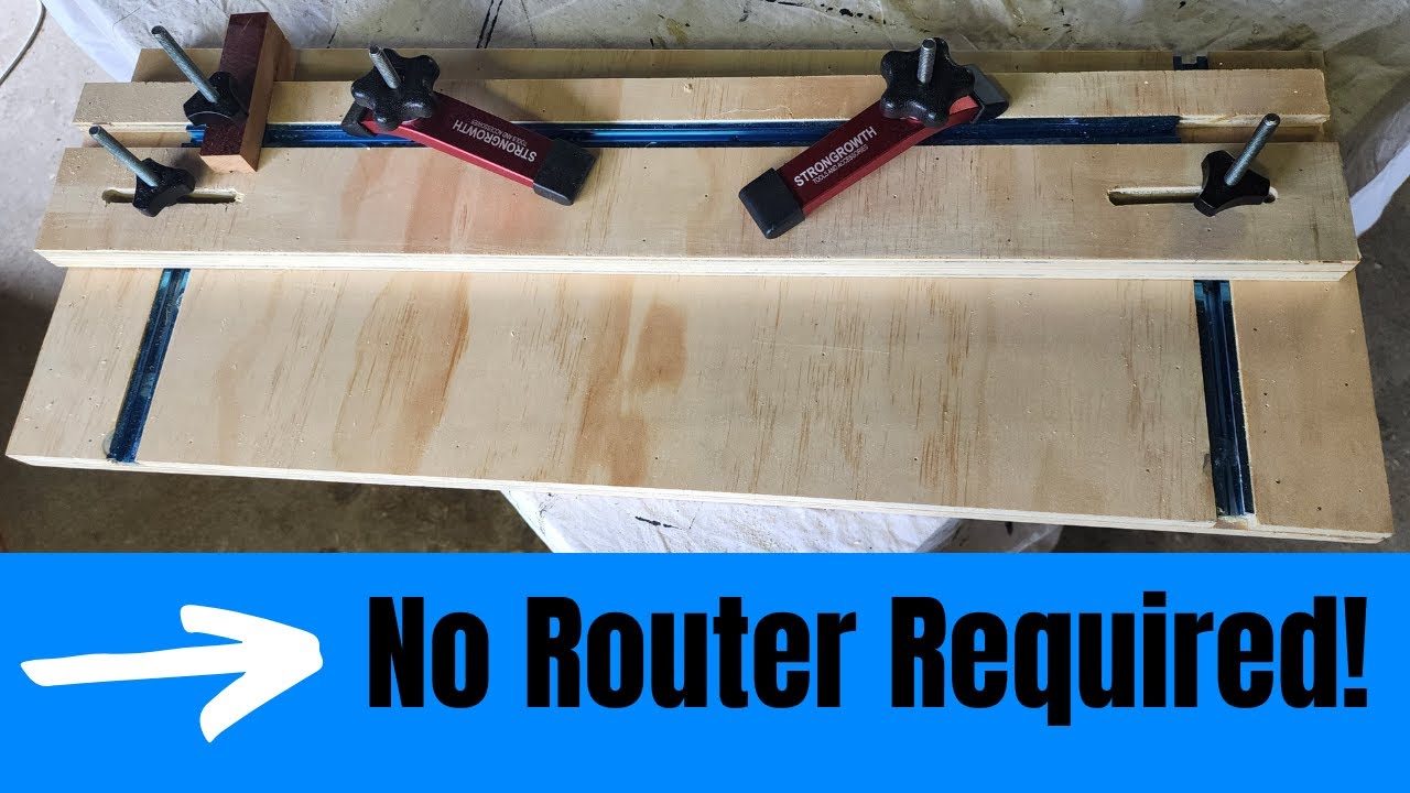 The BEST Way to Make a Jointing & Tapering Jig Using ONLY Basic Tools - YouTube