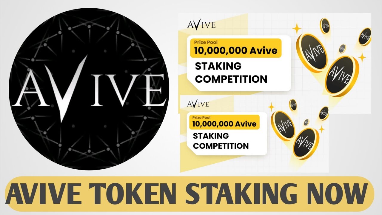 AVIVE NETWORK UPDATE !!!! Program Staking Token Avive sudah dimulai hari ini Buruan - YouTube