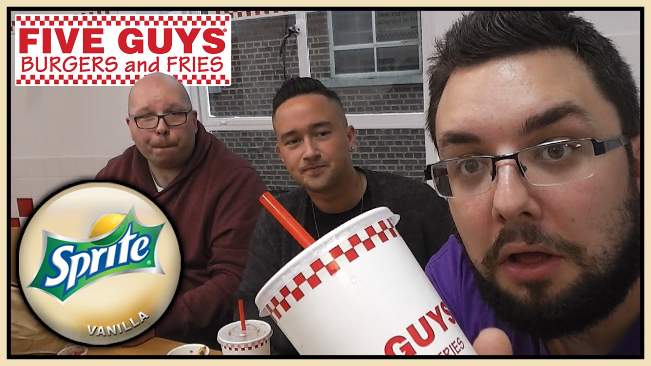 Vanilla Sprite Review | Five Guys UK - YouTube
