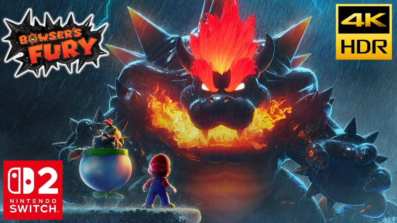 Bowser's Fury Switch 2 Edition - First 41 Minutes! 4K 60FPS HDR ...