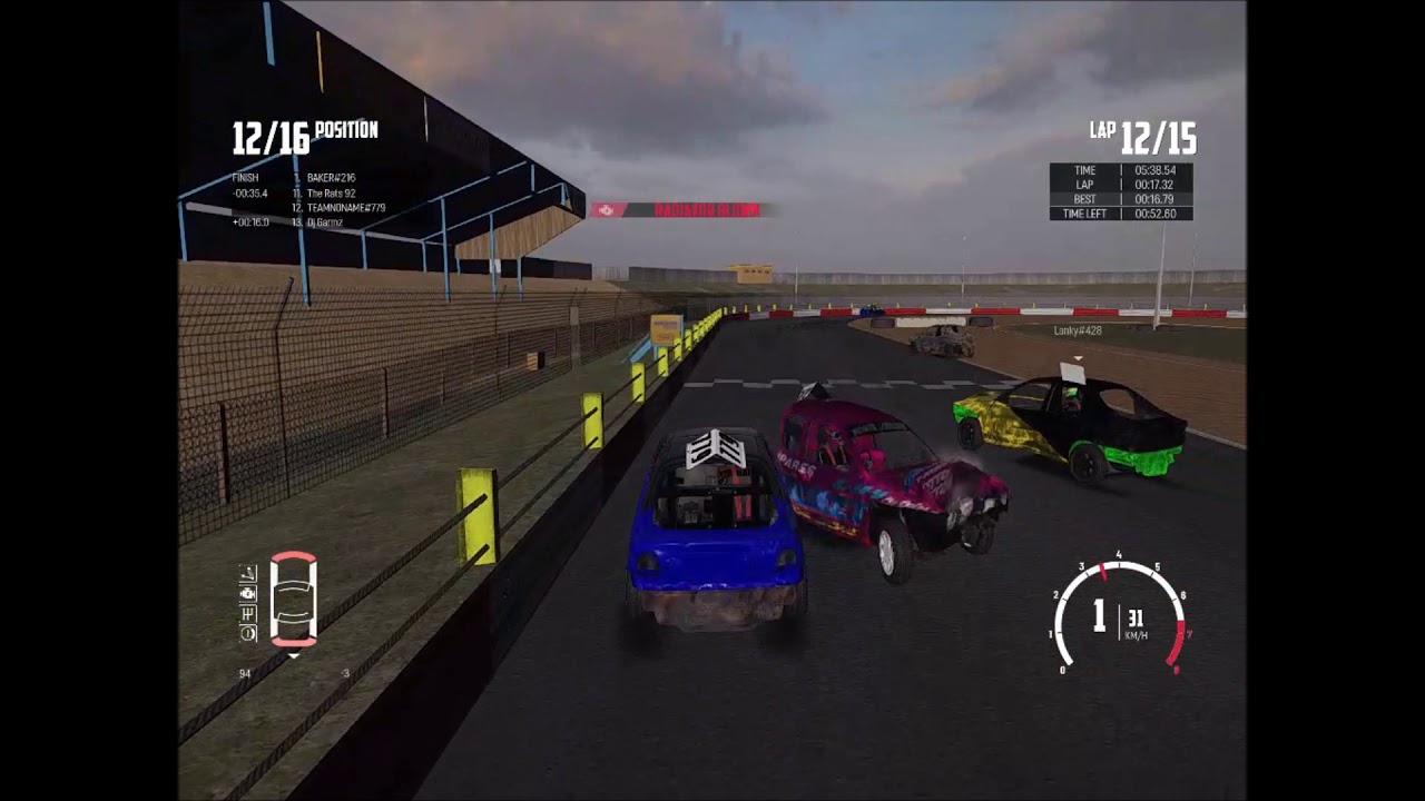 wreckfest banger racing 2Litre bangers PRI world final arena essex 5th ...