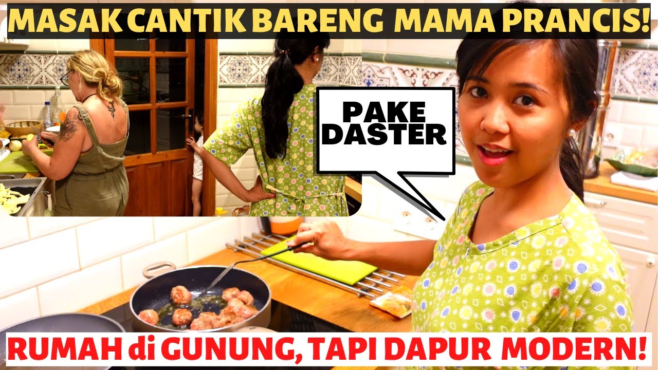 Pake Daster Indonesia Masak bareng Mertua Gaul Baikhati & Tour dapur ...