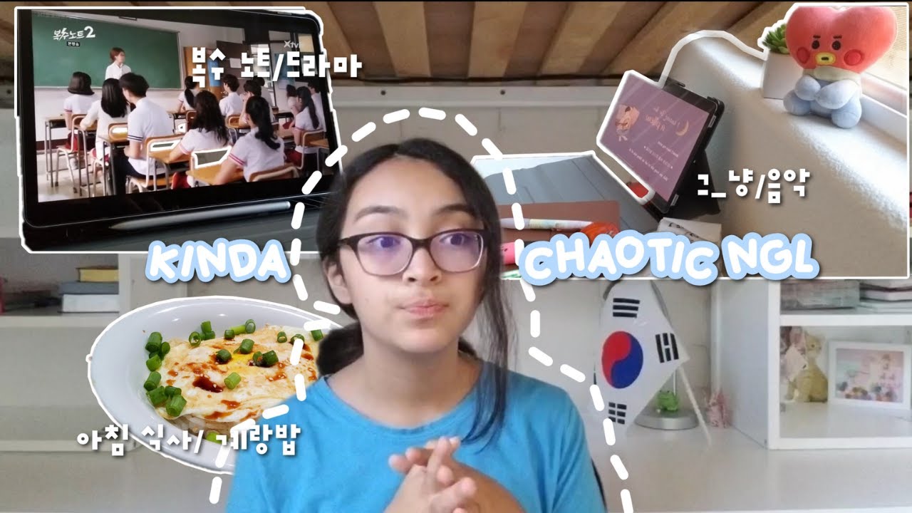Full Korean Immersion Day Pt. 1 || 완전 한국어 몰입의 날 [한 & ESP CC Coming Soon ...