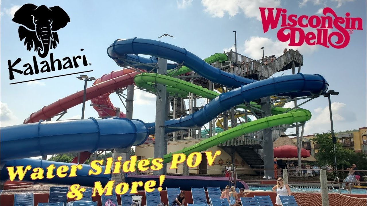 Kalahari Resorts - Wisconsin Dells - POV Water Slides - Summer 2021 ...
