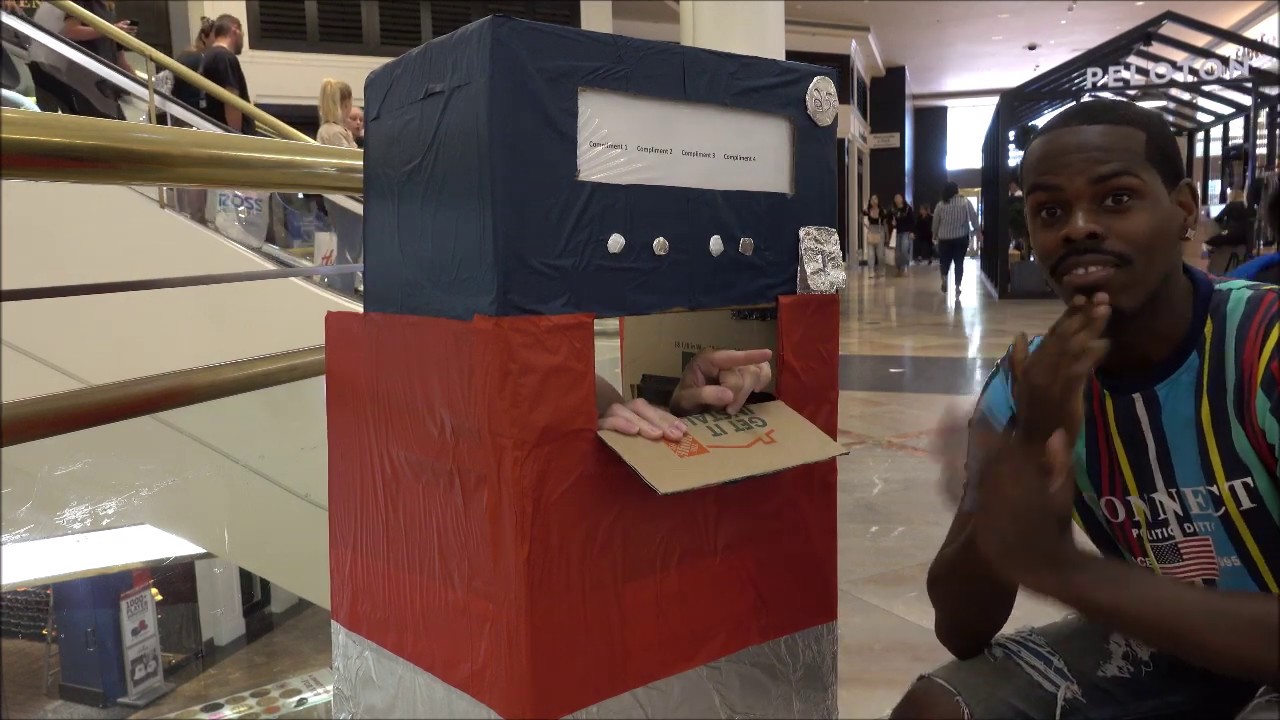 GISH 2019 Item 202 Compliments Vending Machine - YouTube