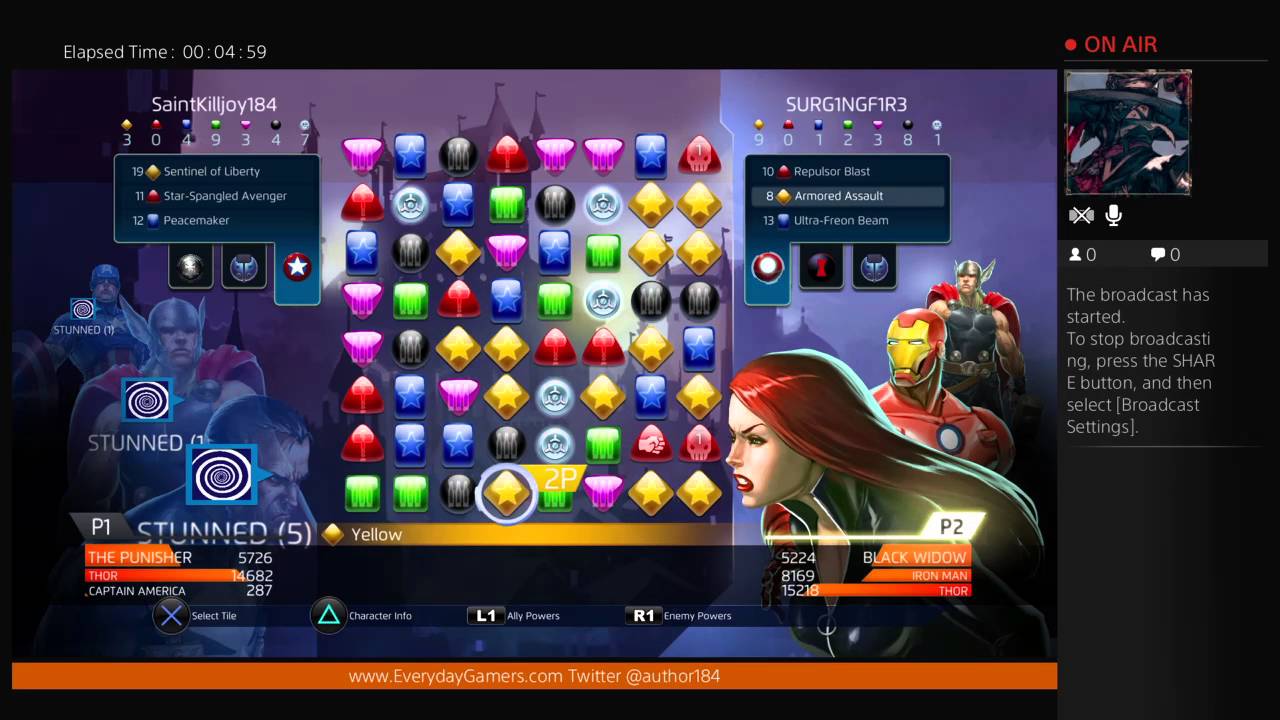 (PS4) Marvel Puzzle Quest: Dark Reign - More Ranked - YouTube