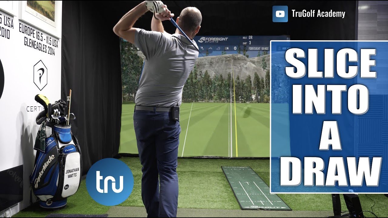 TURN YOUR SLICE INTO A DRAW : EASY TO FOLLOW PROCESS - YouTube