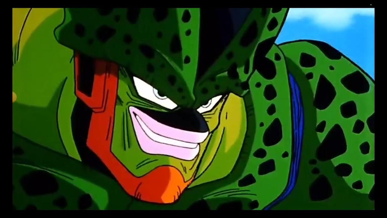 DragonballZ (Cell Saga):Vegeta let's Cell Absorb Android 18 - YouTube