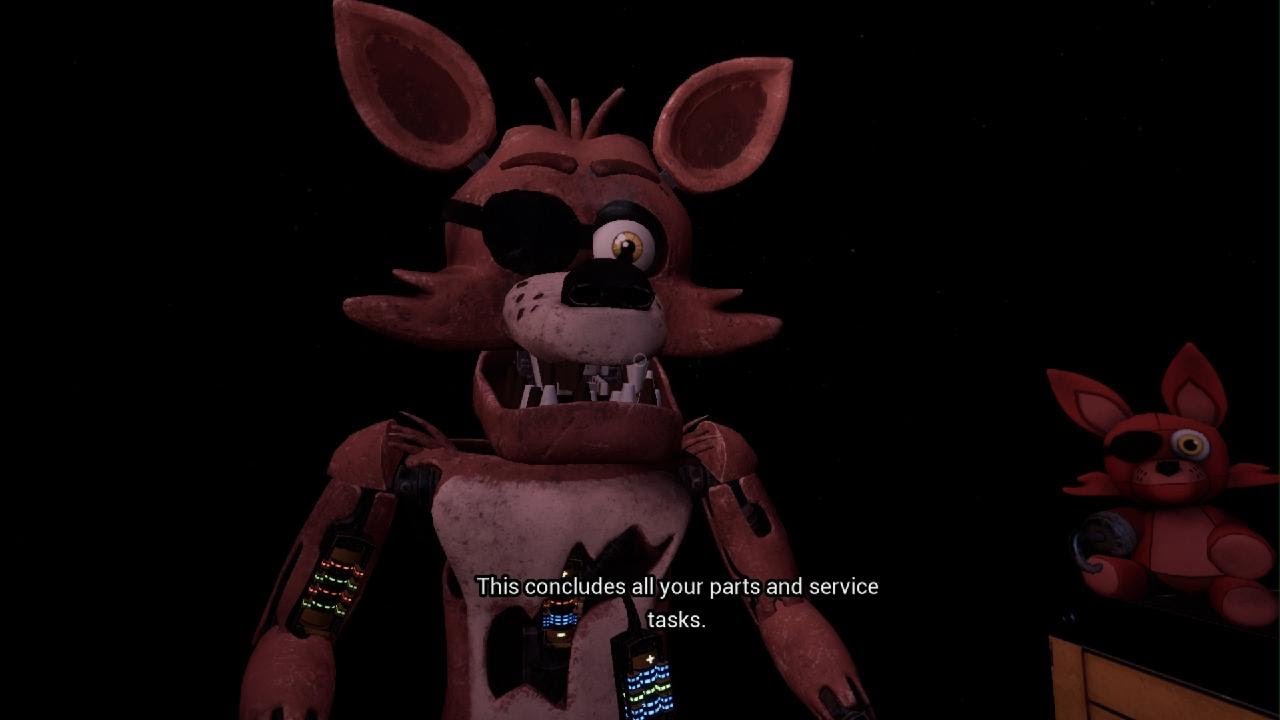 Five Nights at Freddy's VR: Help Wanted | Foxy P&S Speedrun (45 Seconds ...