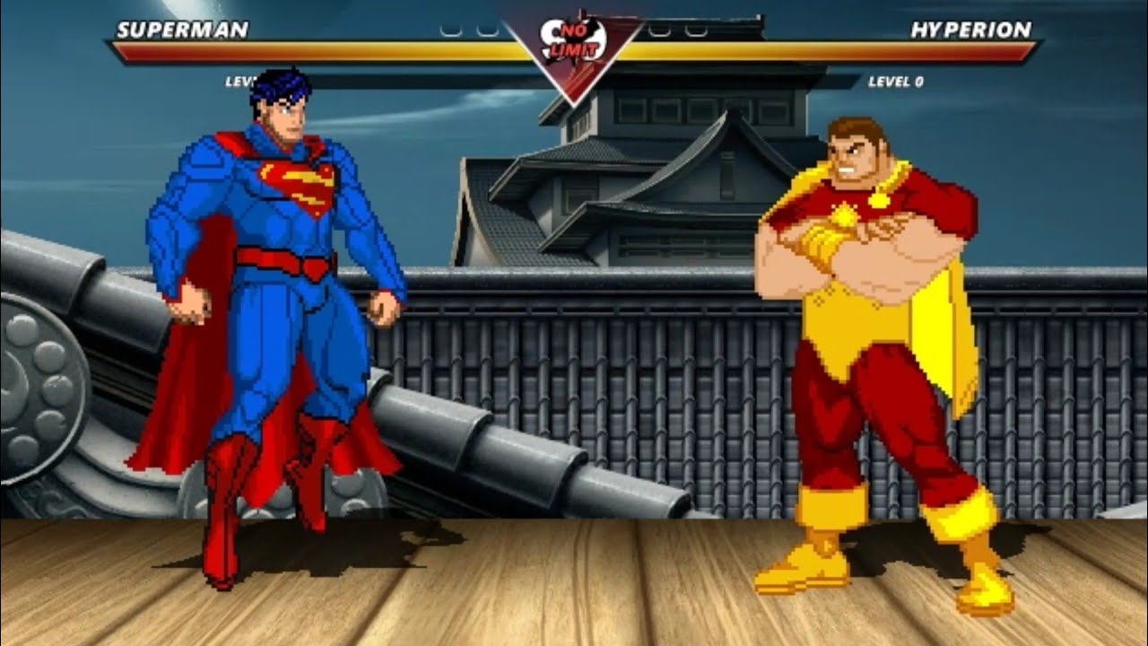 SUPERMAN vs HYPERION - The highest level of exciting fight ! - YouTube