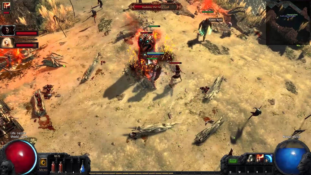 Path of Exile | Hyaon's Fury Lightning Strike 2nd Try | Perandus ...