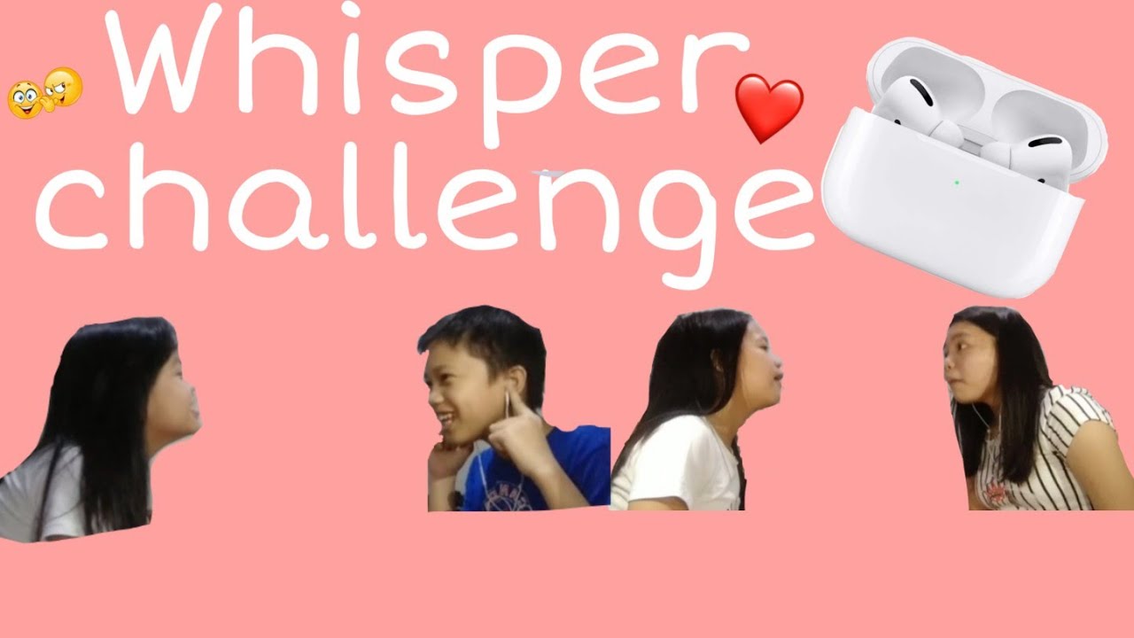 Whisper Challenge 4# (Anica&Yumie vlog) - YouTube