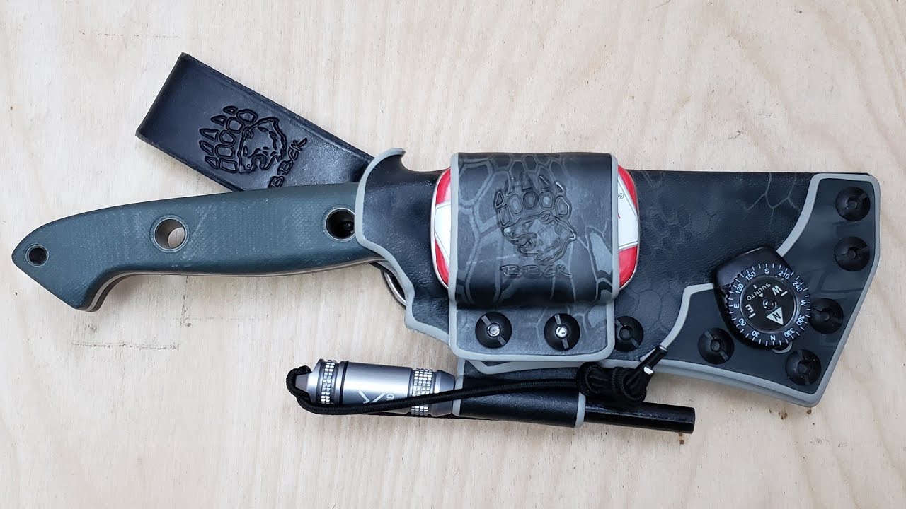 Benchmade Bushcrafter 162 Kydex Sheath - YouTube