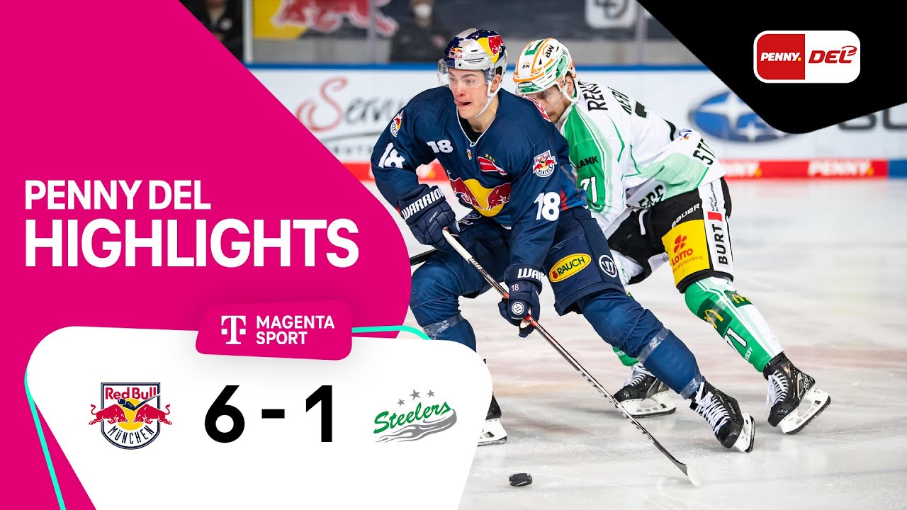 EHC Red Bull München - Bietigheim Steelers | Highlights PENNY DEL 22/23 ...