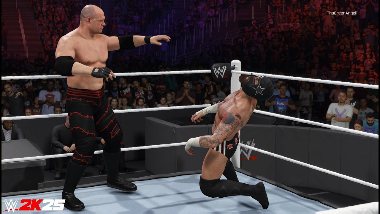 WWE 2K25 - Masked CM Punk vs. Kane | Smackdown - YouTube