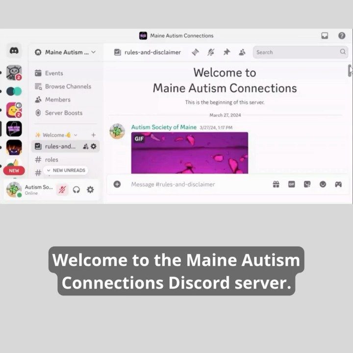 Maine Autism Connections Discord Server - YouTube