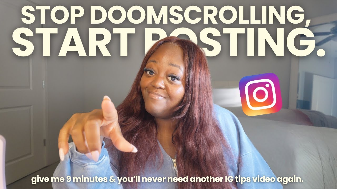 you're overthinking instagram & that stops NOW. - YouTube