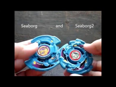 The Difference of Beyblade : Seaborg & Seaborg 2 Bootleg - YouTube