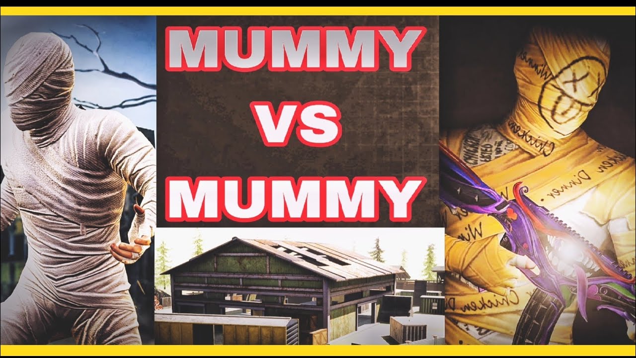 1V1 WITH iOS PLAYER 🥵 YELLOW VS WHITE MUMMY SET 🔥#IOS #1v1challenge # ...