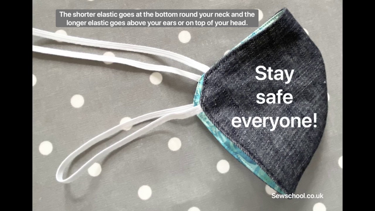 Make Your Own Face Mask - YouTube