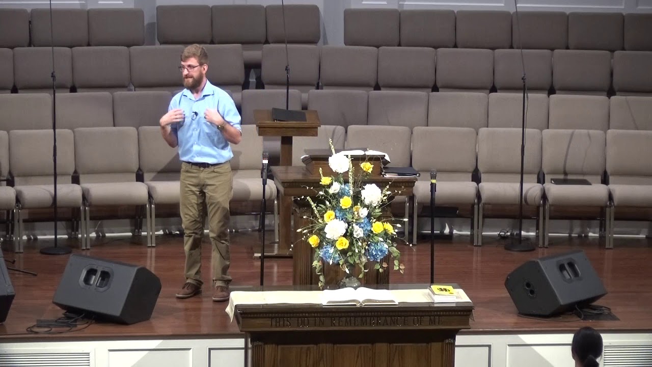 "Jesus Died for Your Forgiveness" - Daniel Wrenn 8/12/18 - YouTube