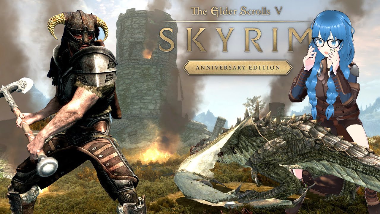 Dragon Powers Unlocked with Derpy Chode (Skyrim Part 3) - YouTube