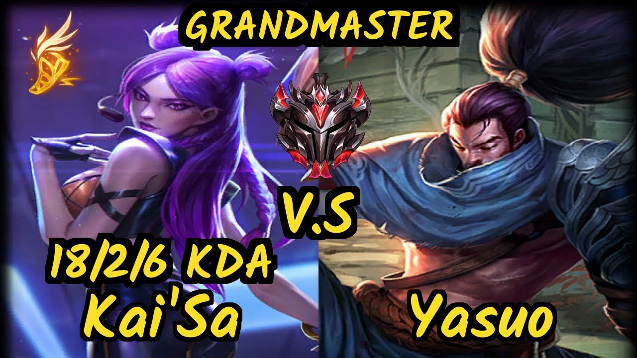 MSF.P Neon (KAI'SA) vs YASUO - 18/2/6 KDA BOTTOM ADC GAMEPLAY - EUW ...