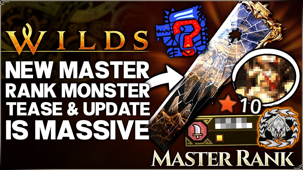 Monster Hunter Wilds - New Master Rank Monster Reveal, Anniversary ...