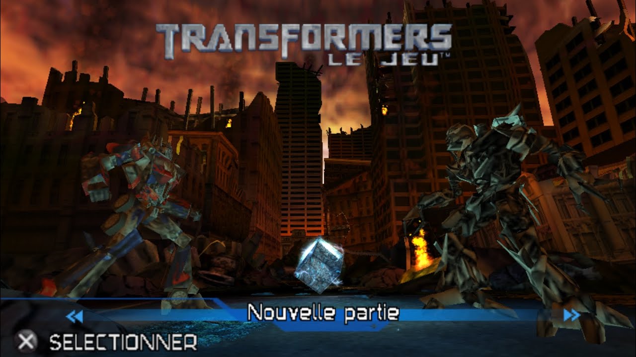 Transformers: The Game Walkthrough PSP (PPSSPP) 2023 - YouTube