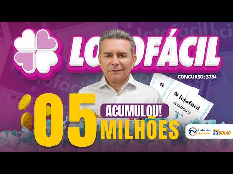 LOTOFÁCIL 3784: SERÁ QUE VEM MAIS UM 15 PONTOS?