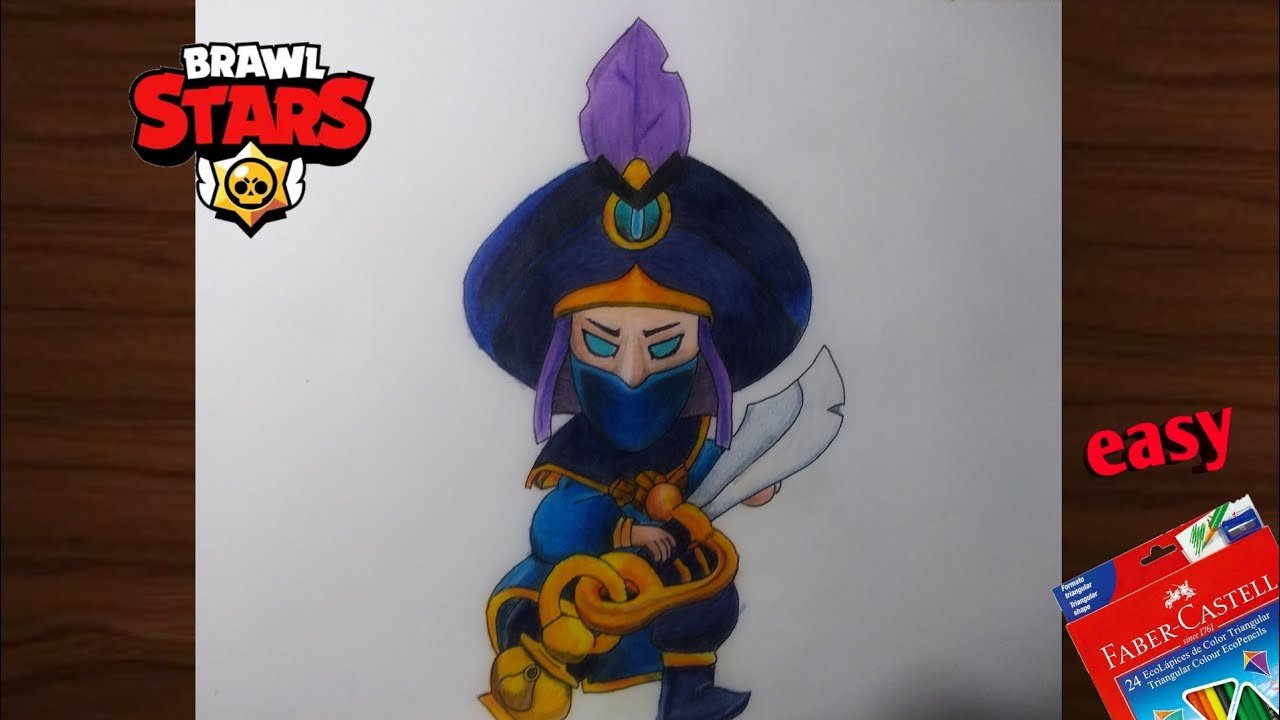 como dibujar a mortis despiadado / how to draw rogue mortis - Brawl ...
