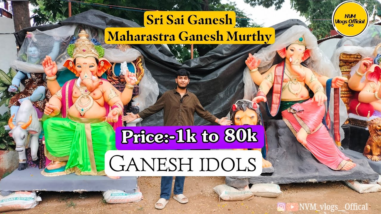 Sri Sai Ganesh Murthy 2024 | unique Ganesh idols Solapur Maharashtra ...