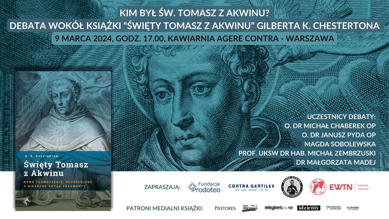 Kim był św. Tomasz z Akwinu? Debata wokół książki “Święty Tomasz z ...