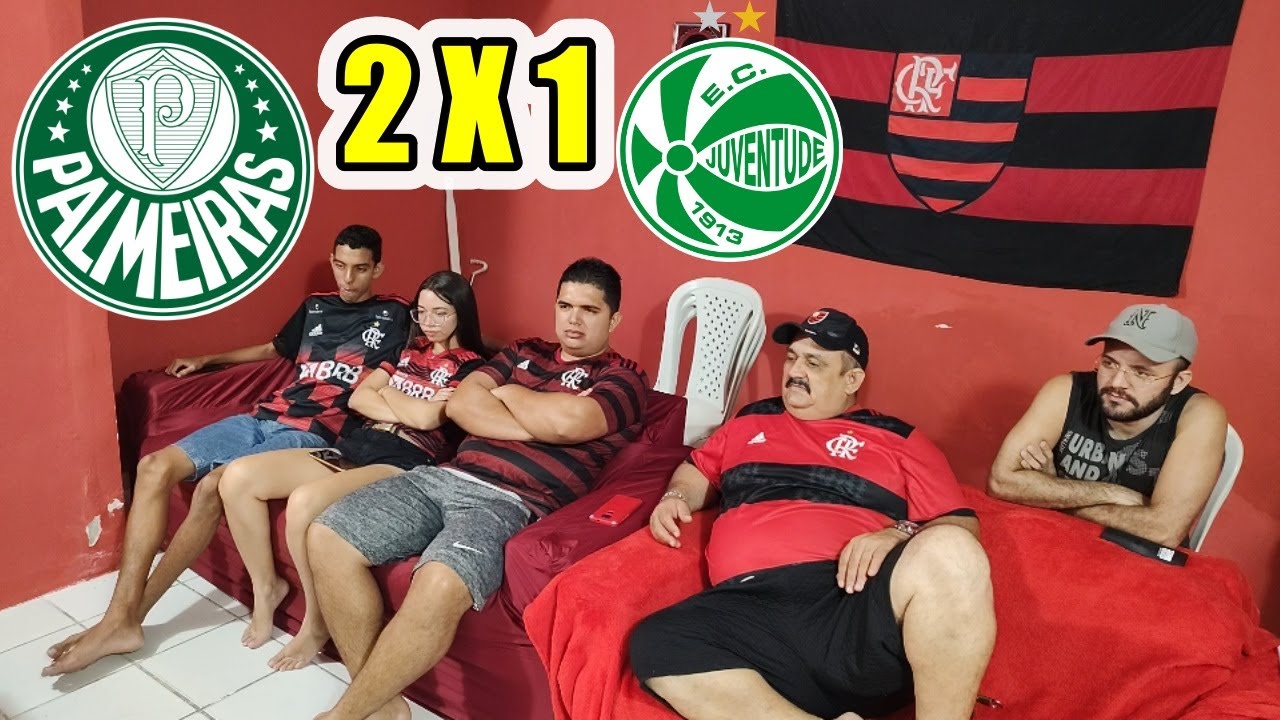 Reações Dos Flamenguistas Palmeiras 2x1 Juventude BrasileirÃo 2022