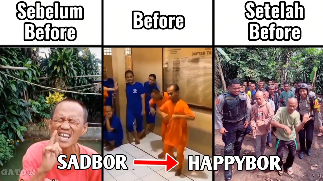 Sadbor sudah bebas dan jadi Happybor - YouTube