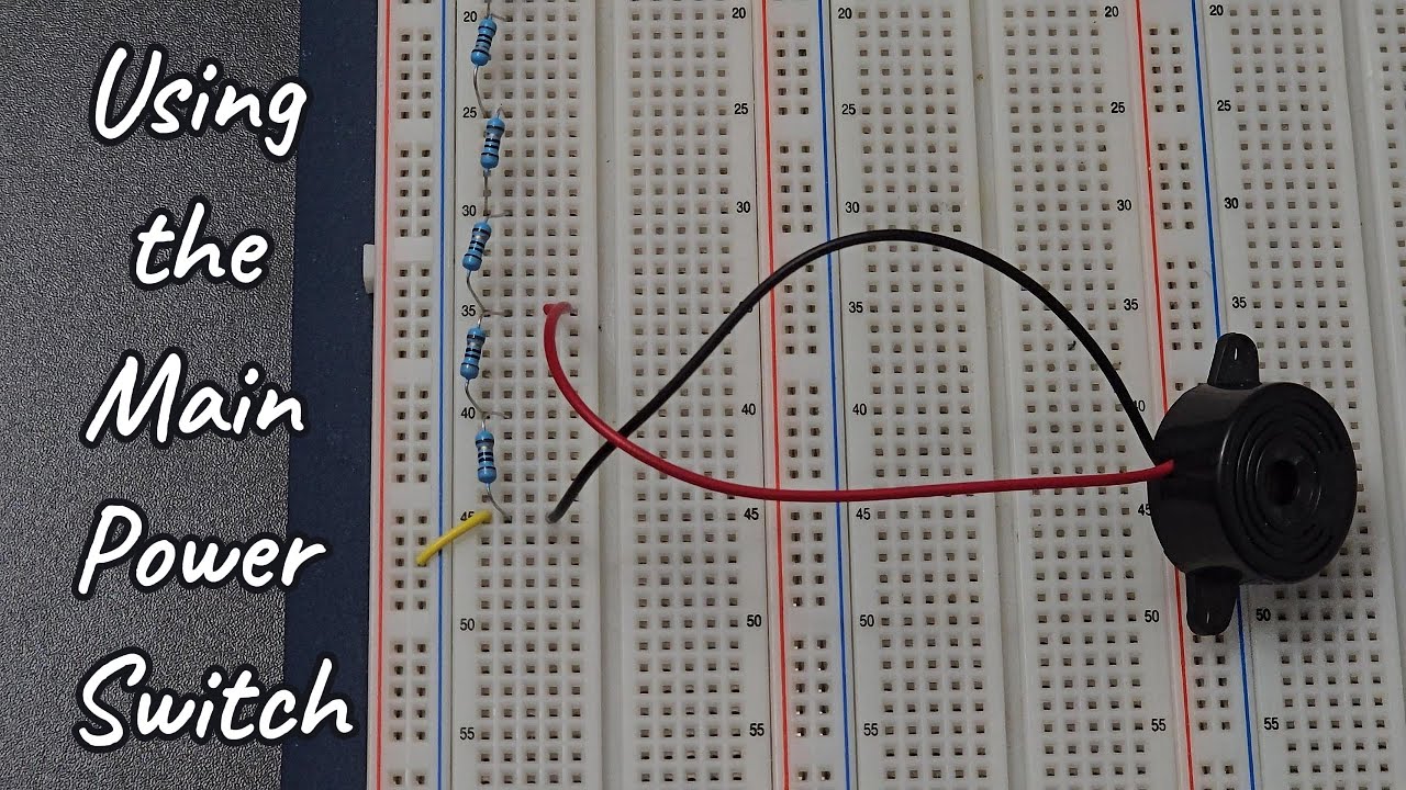 Using the Main Power Switch - YouTube