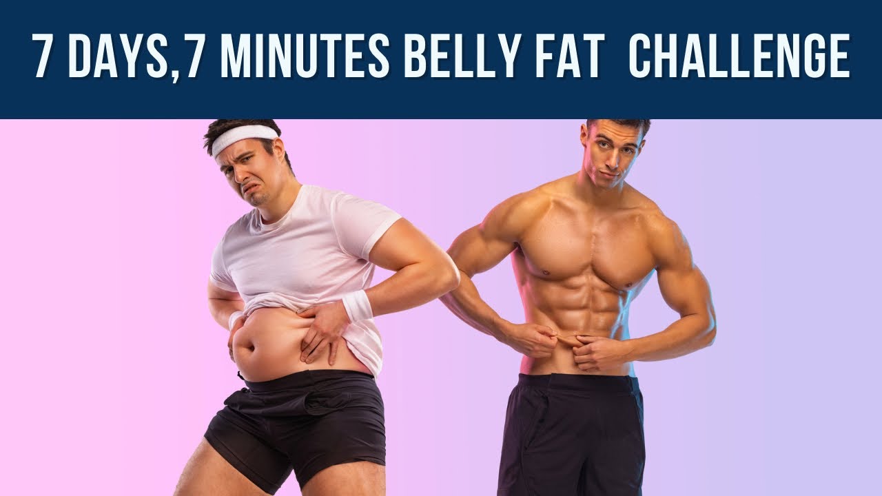 7 Days, 7 Minutes: Your Ultimate Belly Fat Blast Challenge😱👌🏽 - YouTube