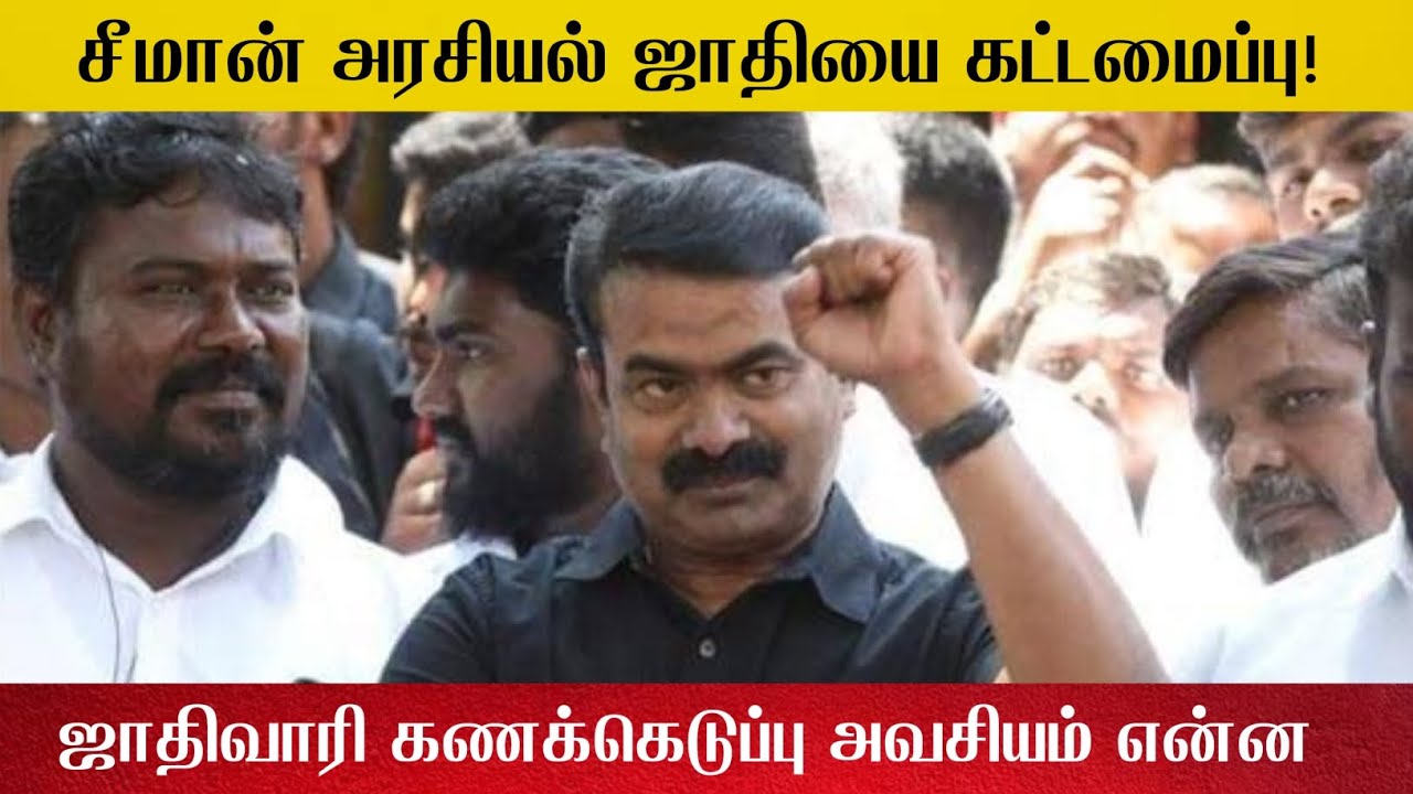 சீமான் அரசியல் ஜாதி கட்டமைப்பு Seeman Party System - YouTube